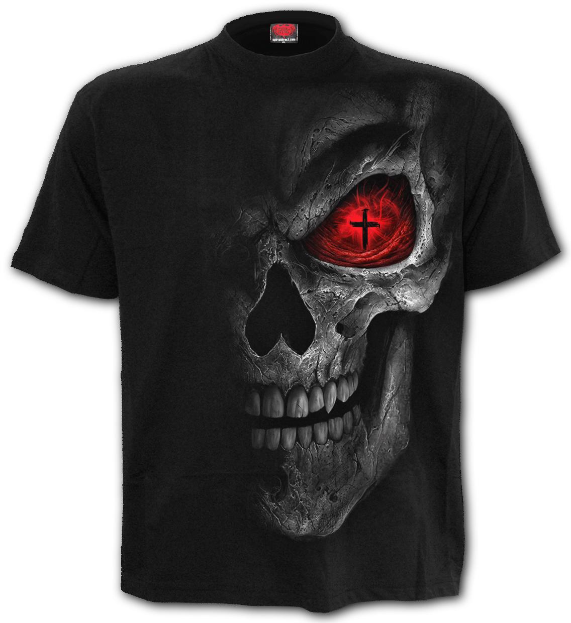 Death Stare - T-Shirt Black - Dark Fashion Clothing