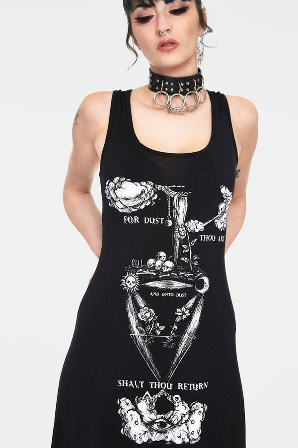 Alchemical Recipe Witchy Dress With Back Ties by Jawbreaker - Dark ...