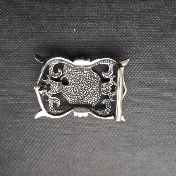 Eagle Goth Belt Buckle - Steel - 0032 - Dark Fashion Clothing