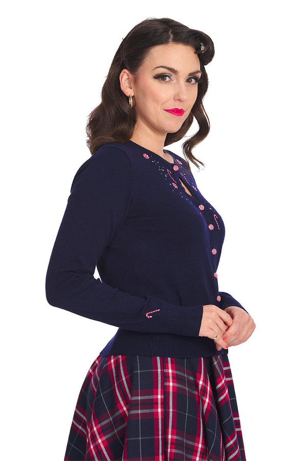 Banned Poison Rip Cardigan - Dark Fashion Clothing