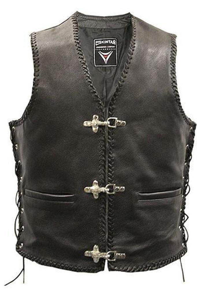 Skintan Leather | Biker Waistcoats (Vests) & Jackets - Dark Fashion Clothing
