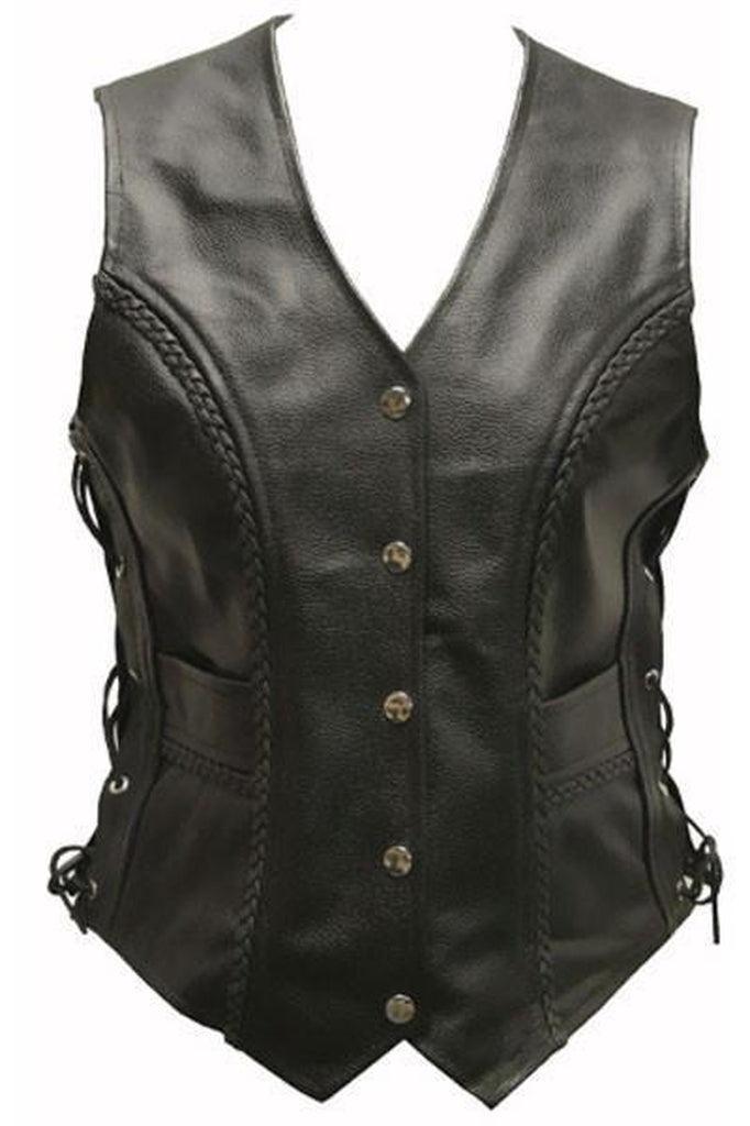 Skintan Leather | Biker Waistcoats (Vests) & Jackets - Dark Fashion Clothing
