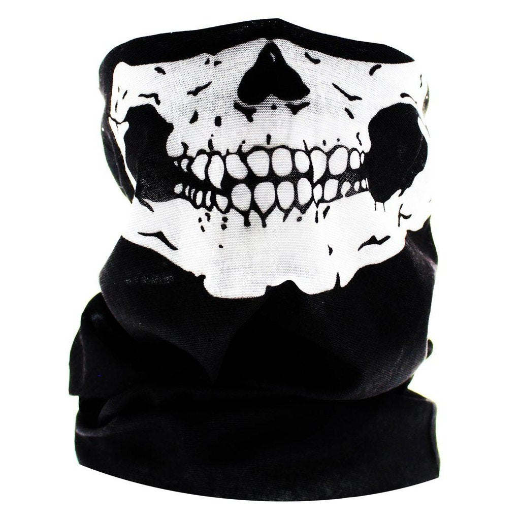 Skull Outlaw Jaw Face Mask Covering - Jason - Dr Faust - Dark Fashion ...
